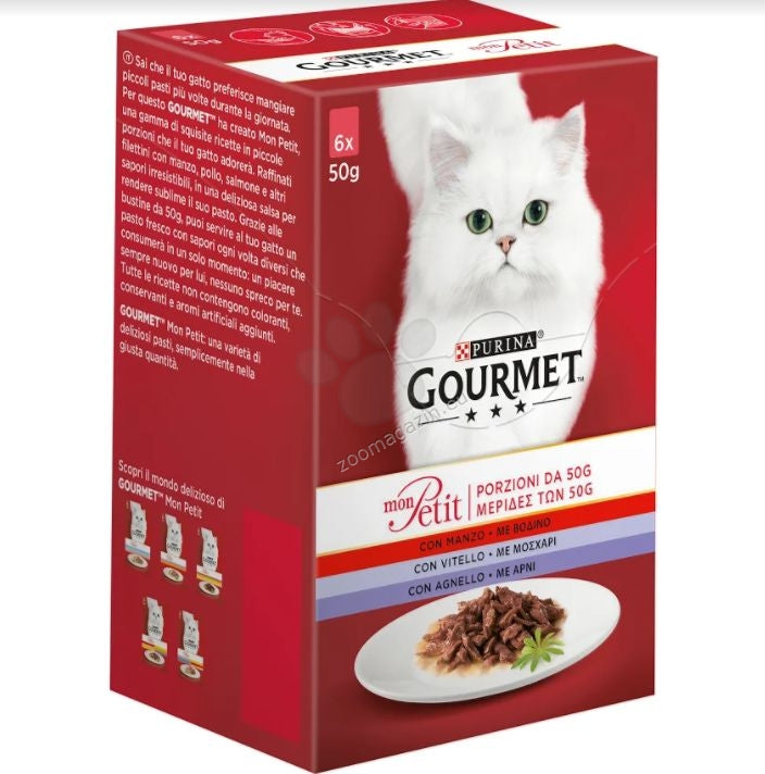 Gourmet Mon Petit Meat Mix - изискана рецепта / с агнешко, телешко, го ...