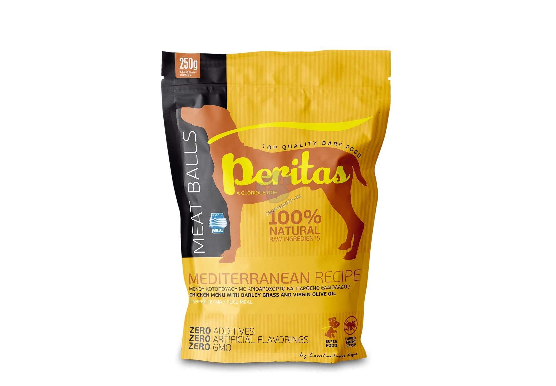 Peritas BARF Meatballs - кюфтенца, средиземноморско меню 250 гр ...