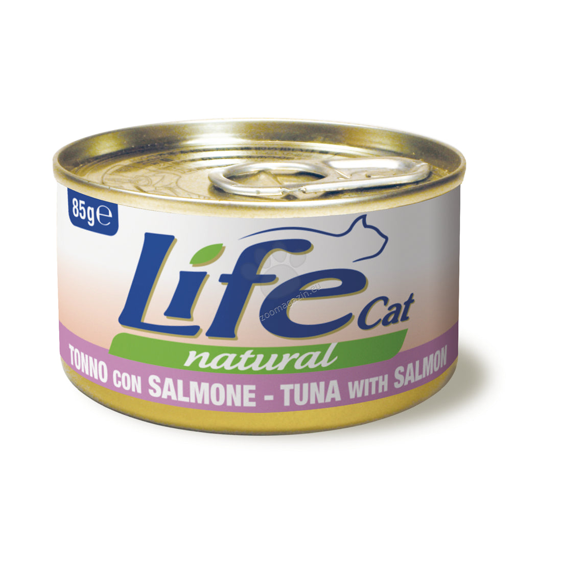 Life Cat Natural Tuna and Salmon - консерва за котки с риба тон и сьом ...