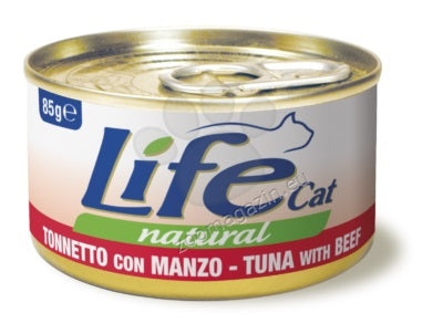 Life Cat Natural Tuna & Beef - с риба тон и говеждо 85 гр. - Нечовешки ...