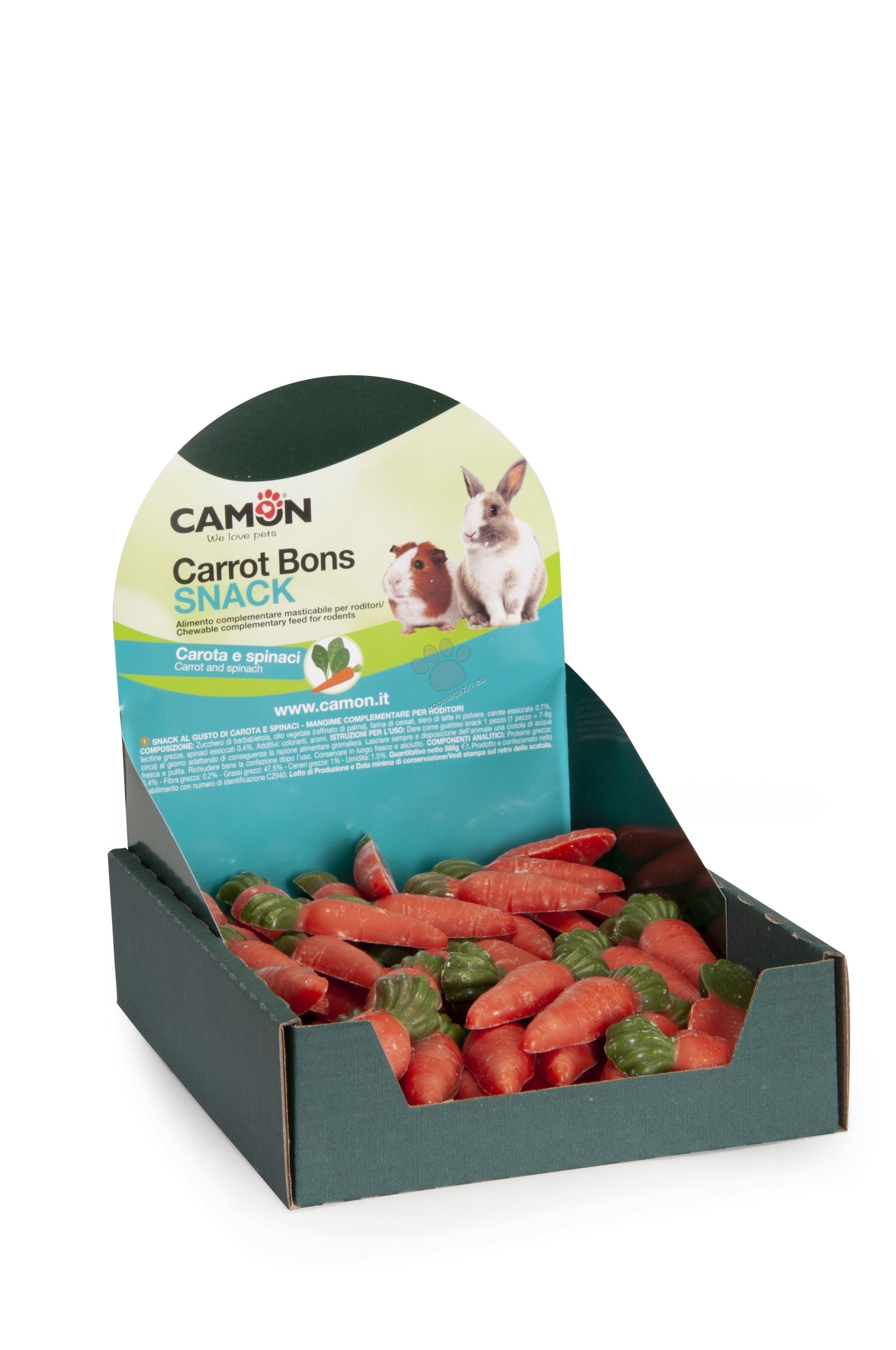 Camon Carrot Bons Snack - деликатесно лакомство с моркови, за мини зай ...