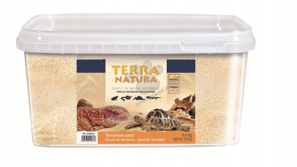 TERRA NATURA Bedding for reptiles Sand Bucket - пясък за терариум за в ...