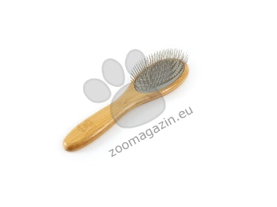 BAMBOO Ball Pin Brush - Бамбукова четка с предпазни топчета - Нечовешки ...