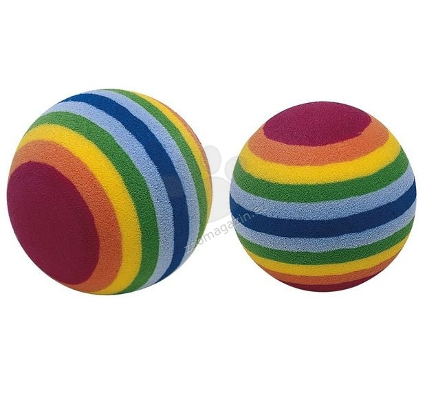 Ferplast - Rainbow ball pa5404 - гумени топки 2 бр. - Нечовешки магазин