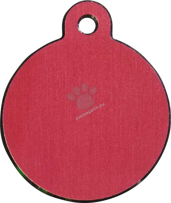iMARC Red Hi Line Disc - медальон - Зоомагазин Д-р Стефанов