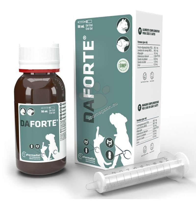 Daforte - орален гел продукт срещу остра и хронична диария, вкл. такав ...