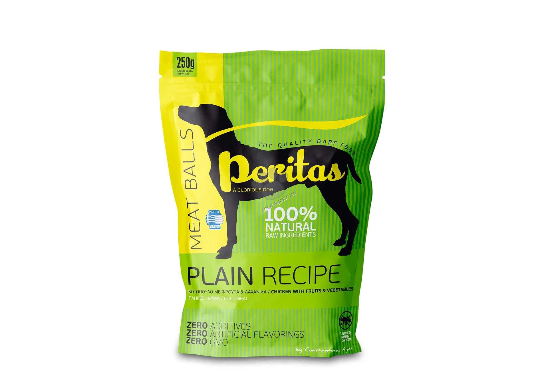 Peritas BARF Meatballs - кюфтенца фермерско меню 250 гр. - Нечовешки ...