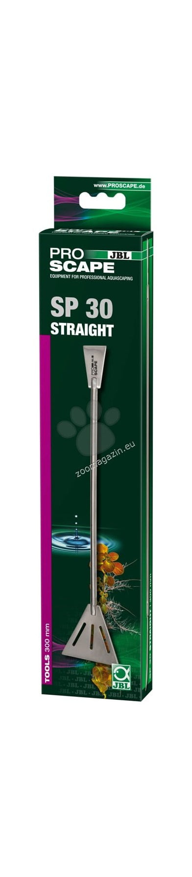JBL ProScape Tool SP 30 straight -Двойна шпатула за декорация на аквар ...