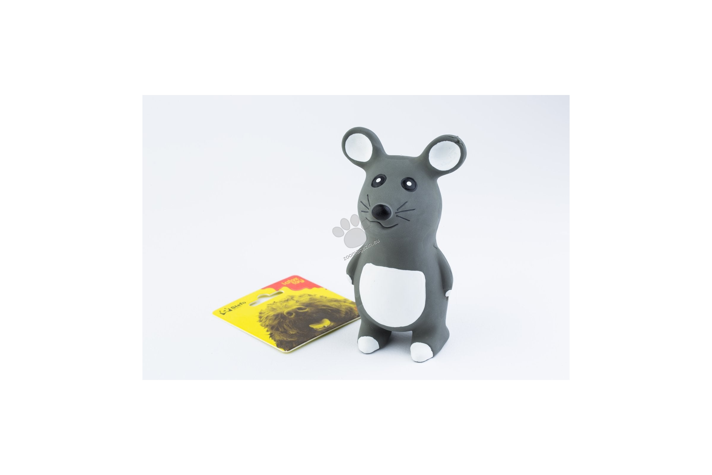 Stefo Latex Mouse - латексова играчка 15 см - Зоомагазин д-р Стефанов