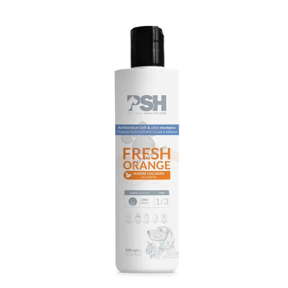 Psh Fresh Orange Shampoo - Антиоксидантен Шампоан За Дълга Козина С ...
